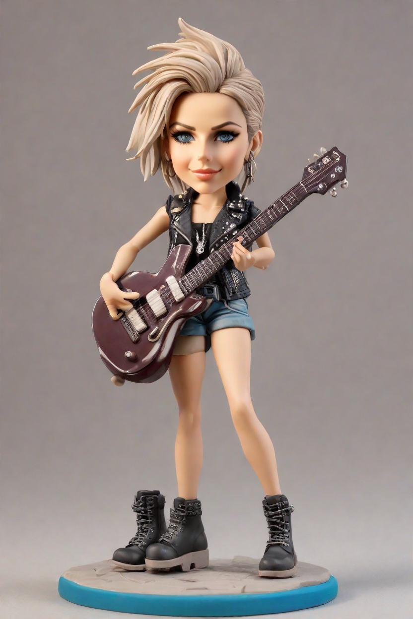 custom Rock Concert figurine bobblehead | HeartVoice Gifts