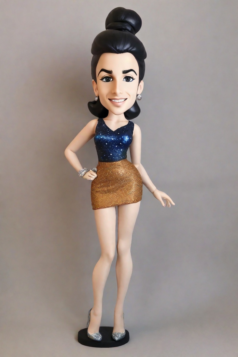 custom Starry Night bobblehead | HeartVoice Gifts