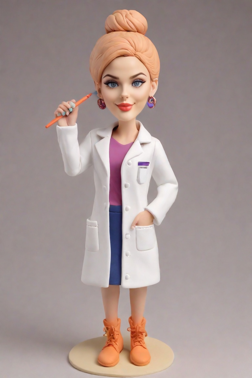 Trend Alert: Chic Lab Coat Bobbleheads Are the New Desk Accessory ...