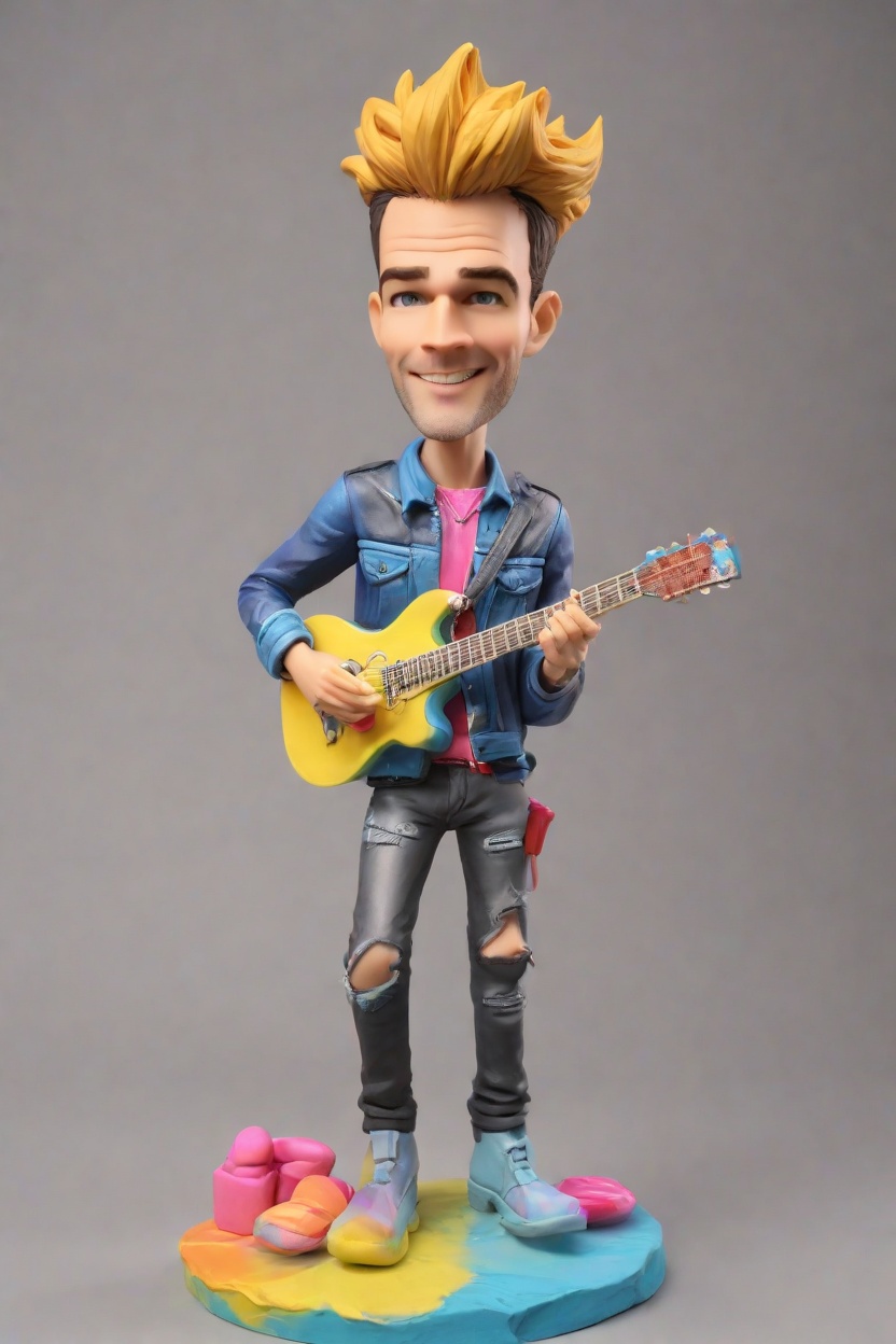 Custom Rock Star Custom Bobblehead | HeartVoice Gifts
