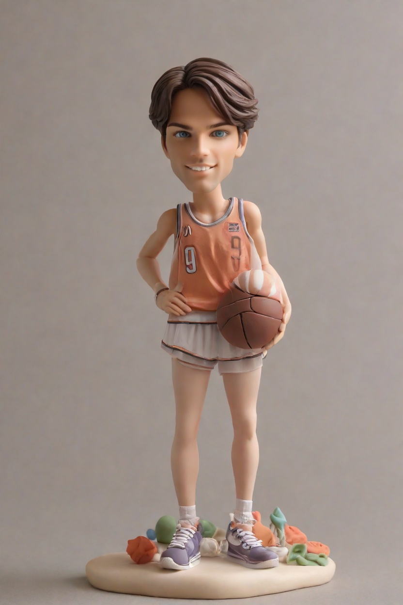 Casual Slam Custom Bobblehead | HeartVoice Gifts