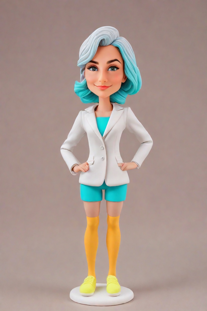 Winking Chic: The Custom Bobblehead Doll That's Taking Over Office ...