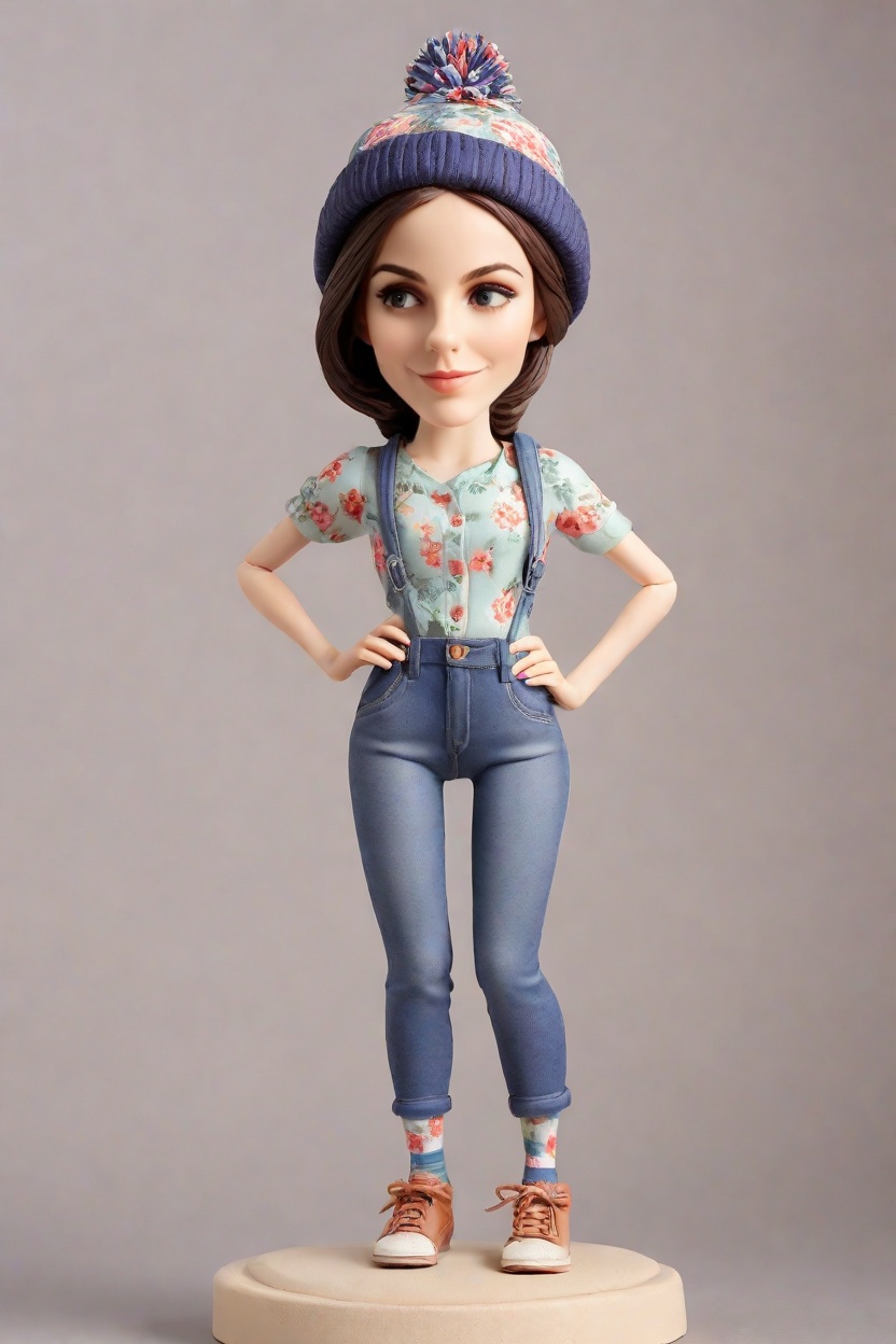 Custom Playful Pose Bobblehead | HeartVoice Gifts