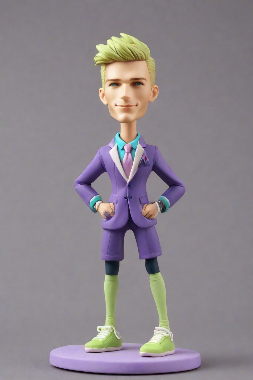 Custom NBA Finals Power Pose Bobblehead | HeartVoice Gifts