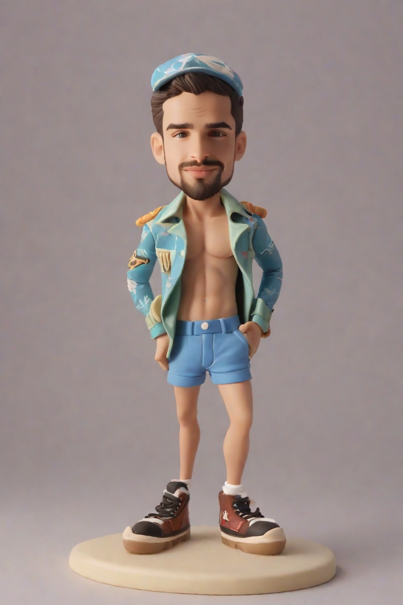 custom Pirate Playful Bobblehead | HeartVoice Gifts