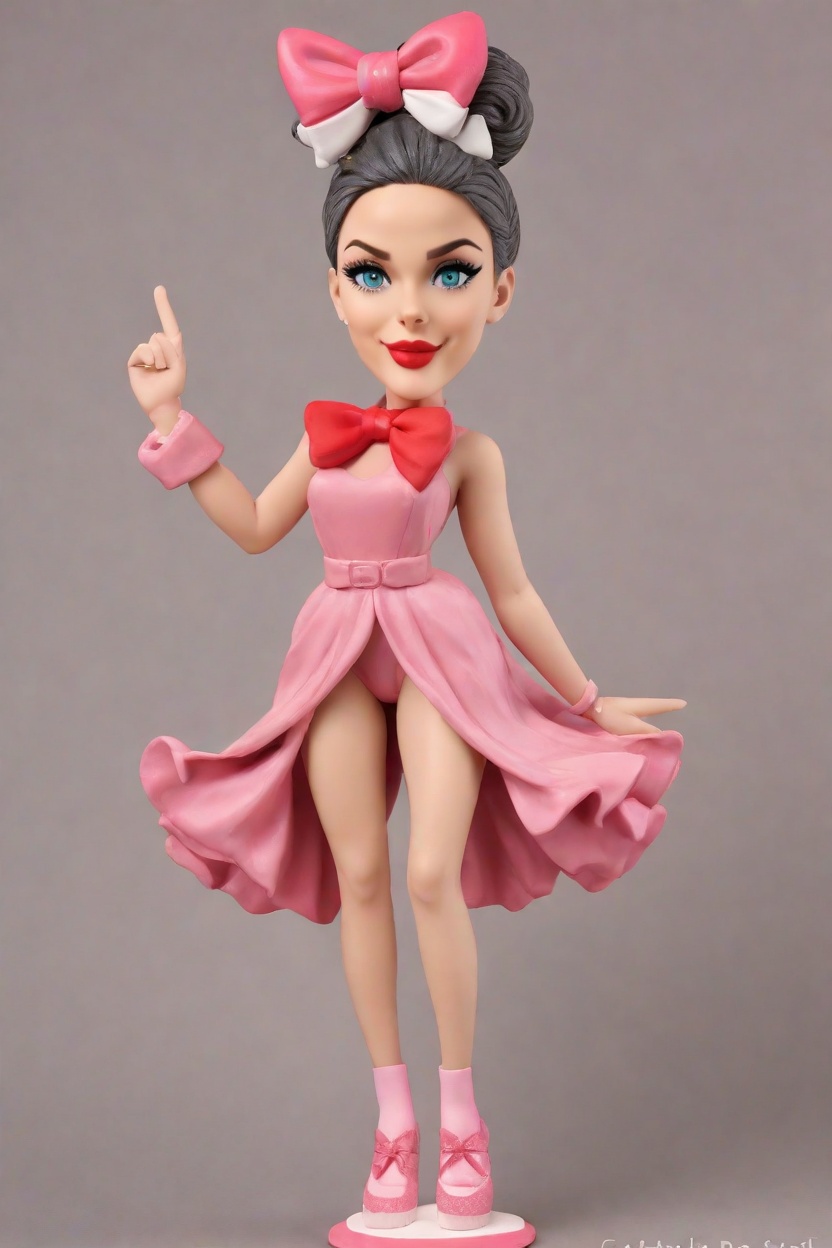 Joyful Leap Custom Sparkle Bobblehead | HeartVoice Gifts
