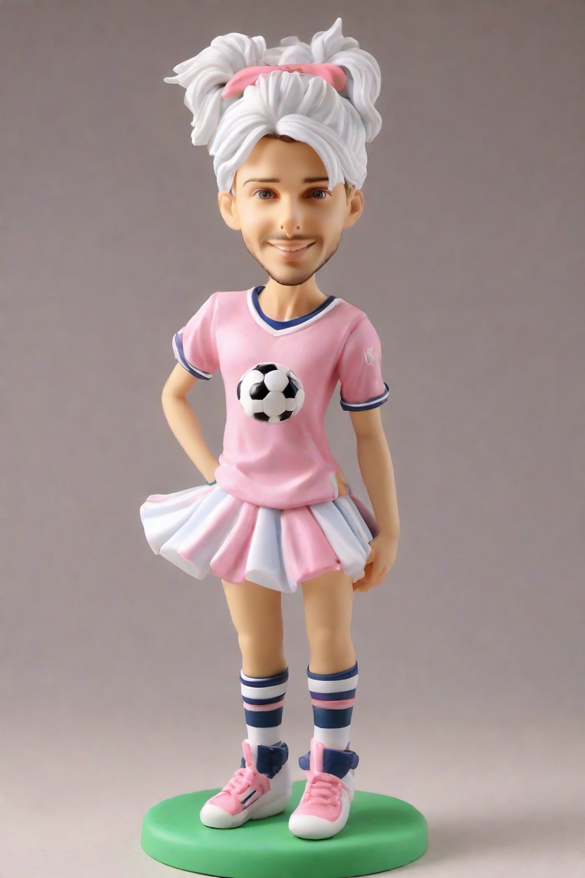 Custom Soccer Playful Bobblehead | HeartVoice Gifts