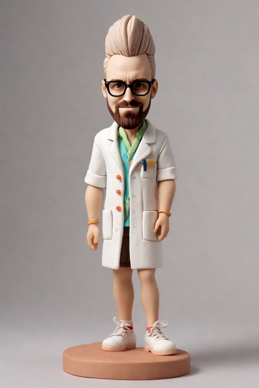 Custom Science Whiz Bobblehead | HeartVoice Gifts