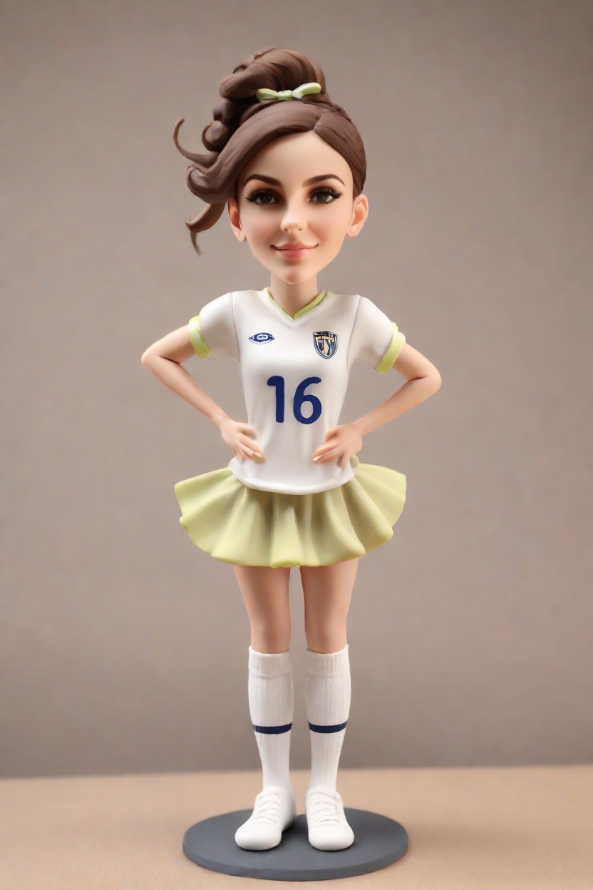 Soccer Kick Custom Playful Bobblehead | HeartVoice Gifts