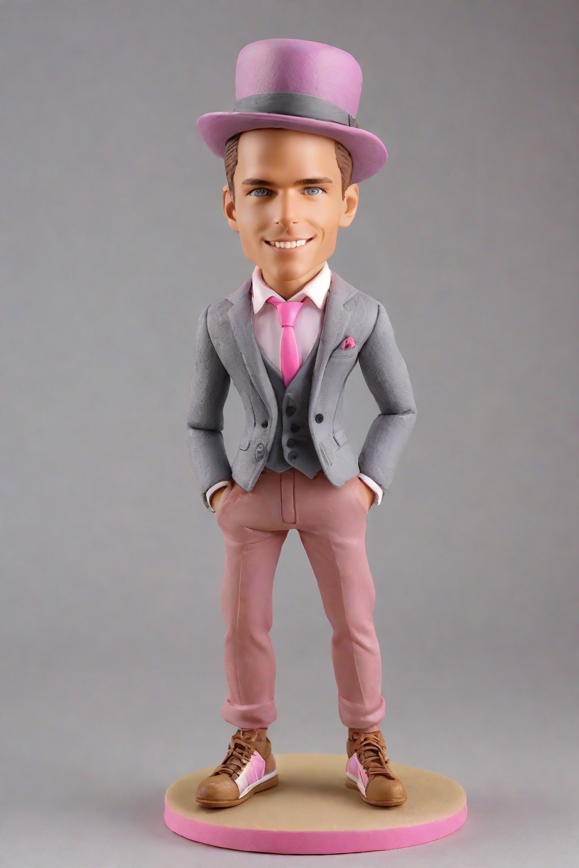 Custom Punk-Inspired Bobblehead | HeartVoice Gifts